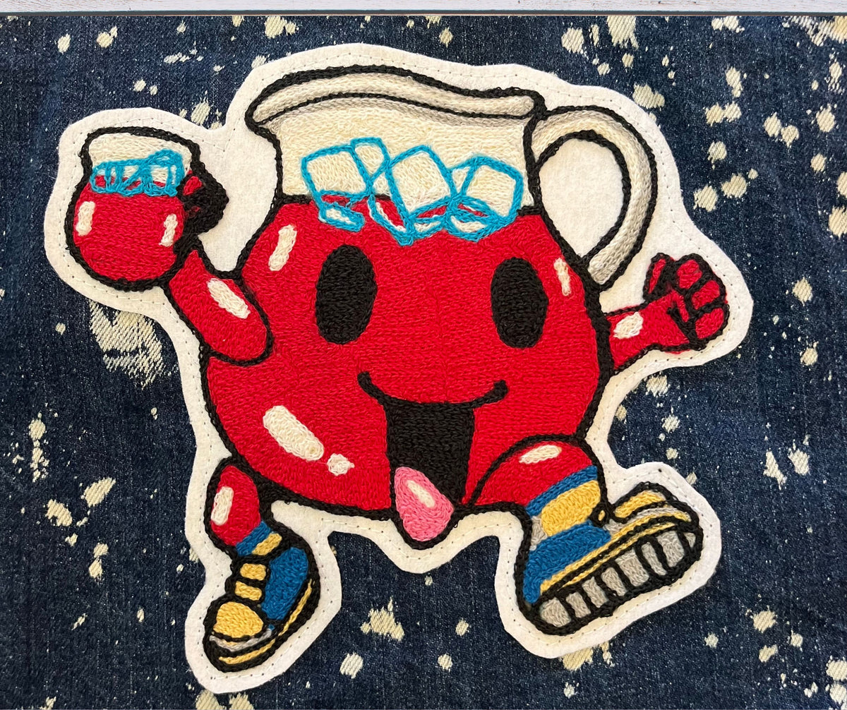 Kool-Aid Man chainstitched levi jacket – Forgotten Saints LA
